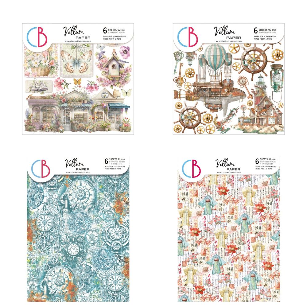 Carta Vellum, Cartoncino Scrapbooking - Mondo Fai da Te
