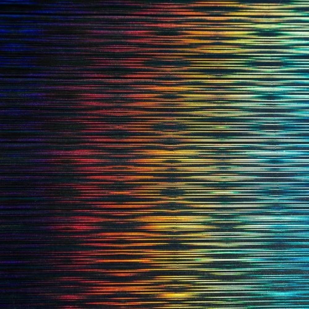 3 Fogli di Vinile colore Eleganza Texture Fili Olografici Permanente ...