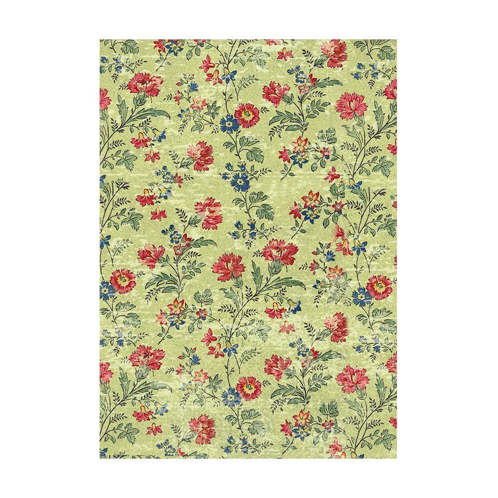 8 Carte di riso in A6 Backgrounds Sunflower Art - Mondo Fai da Te