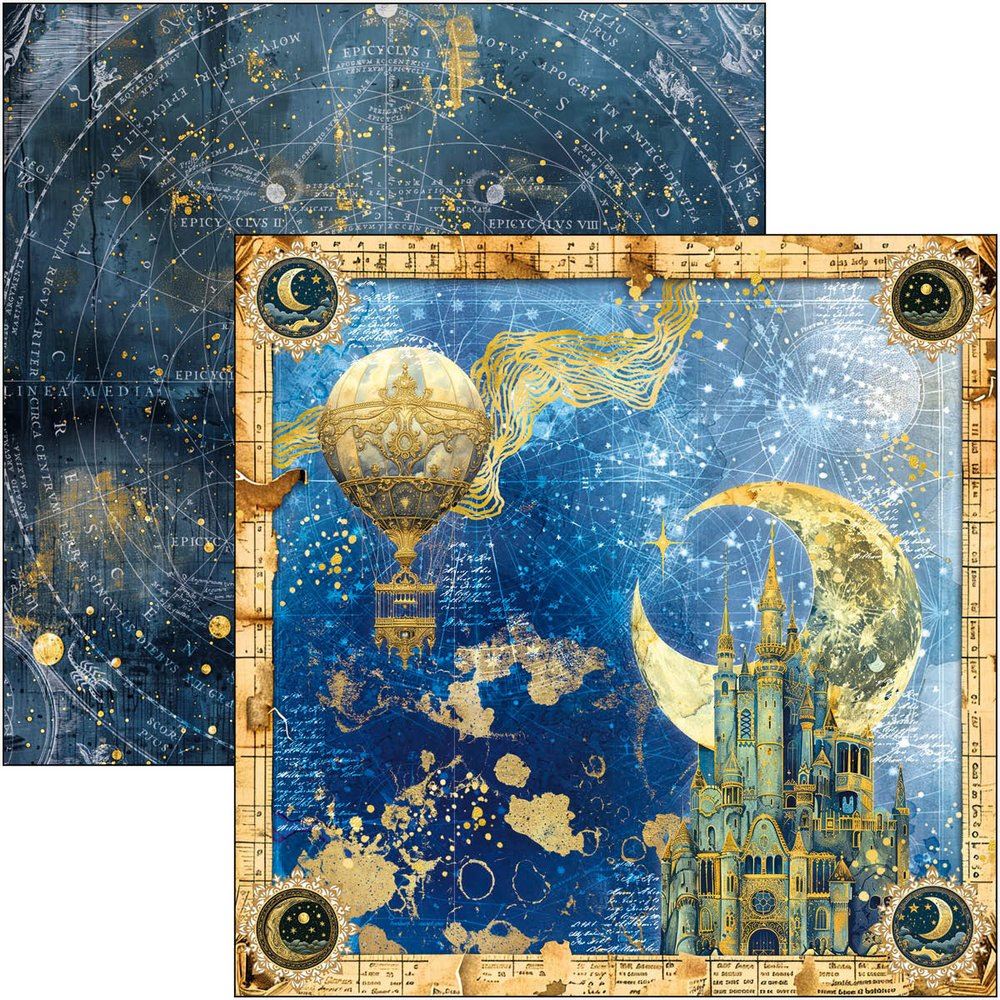 Blocchi di Carte Scrap Celestial cm 20 x 20 - Mondo Fai da Te