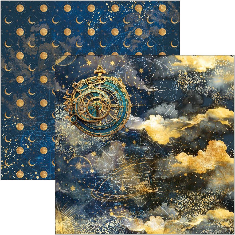 Blocchi di Carte Scrap Celestial cm 20 x 20 - Mondo Fai da Te