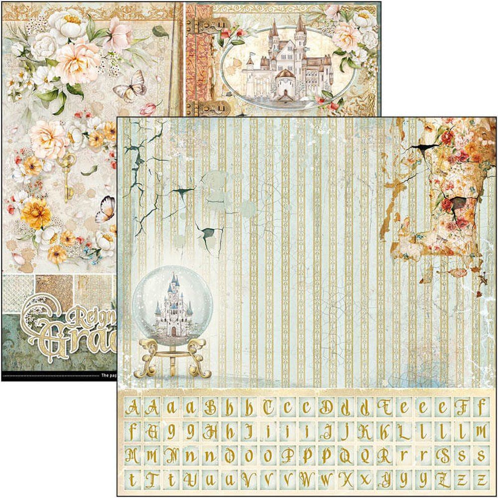Blocchi di Carte Scrap Reign of Grace Pad 8 - Mondo Fai da Te