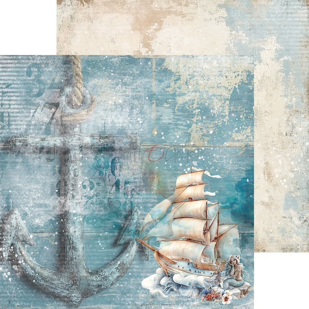 Blocco di carte scrap Emerald Tales cm 20x20 - Mondo Fai da Te