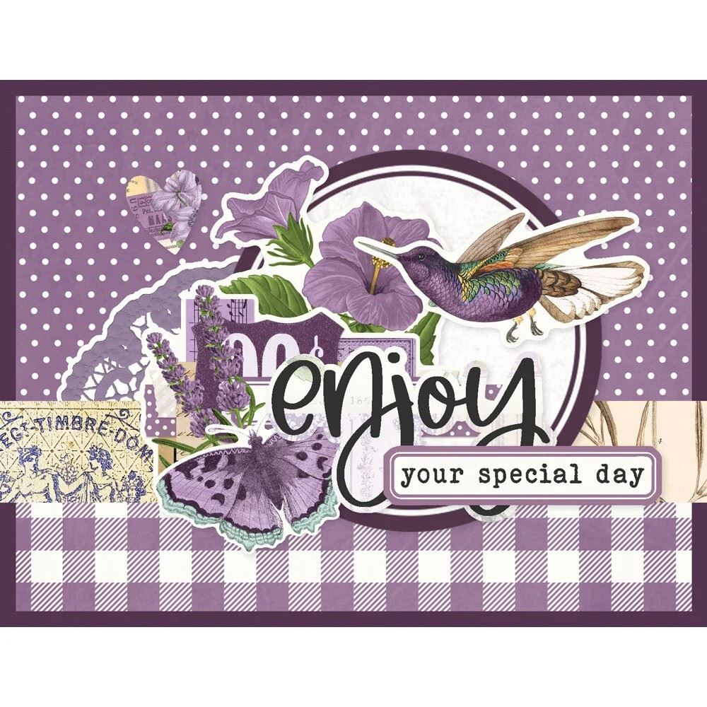 Card Kit Simple Vintage Essential Color Palette - Mondo Fai da Te