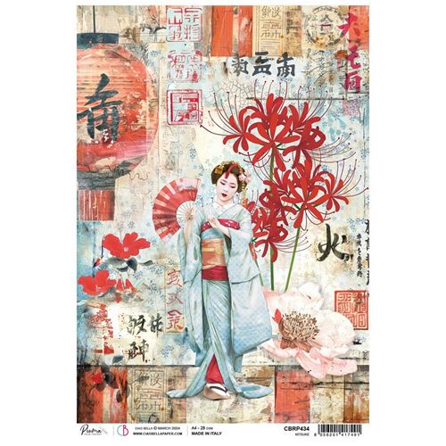 Carta di Riso The Union Jack A4 - Mondo Fai da Te