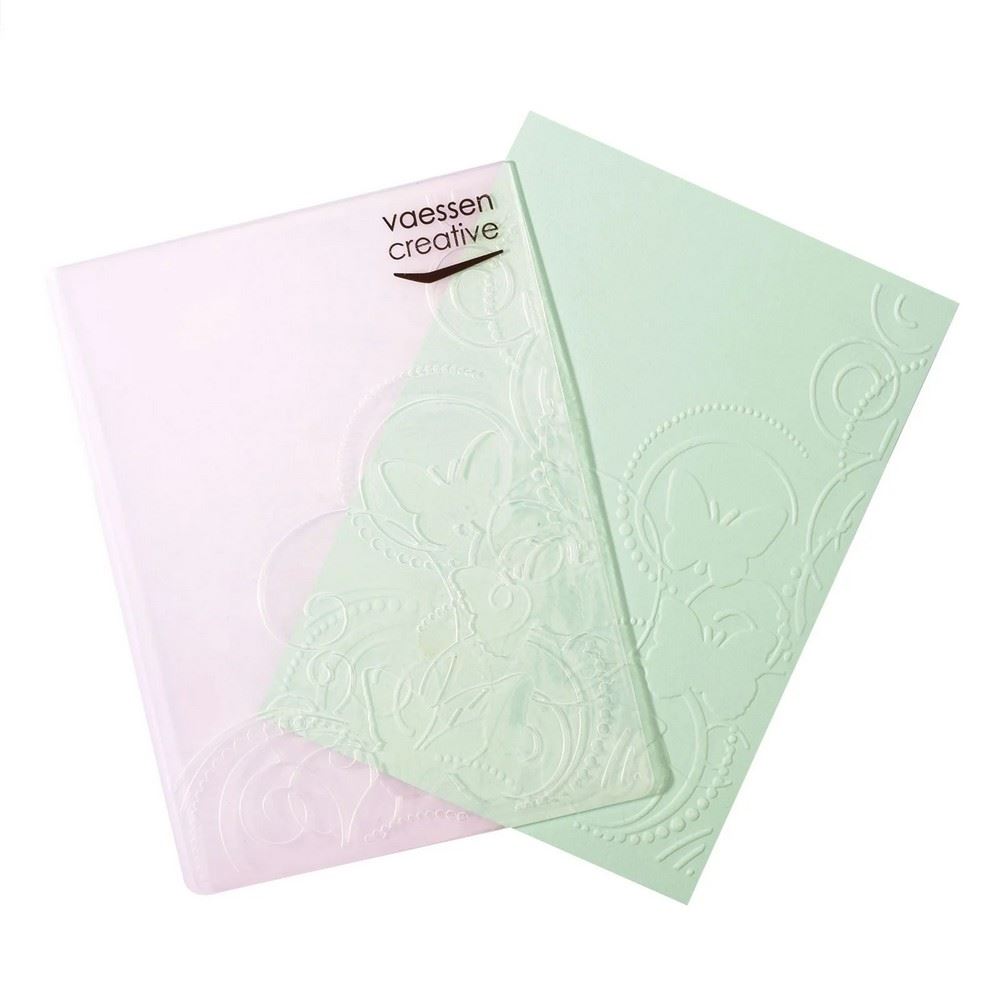 Embossing Folder Butterfly - Mondo Fai da Te