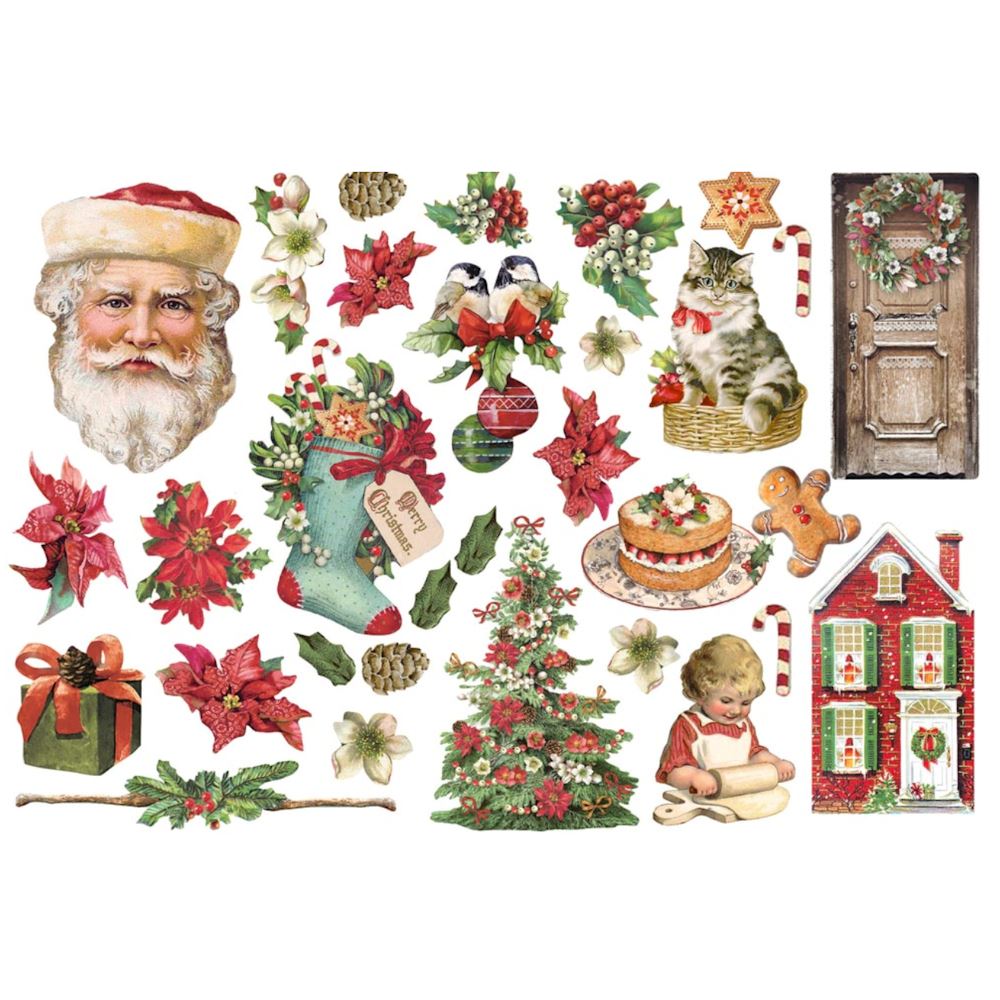 Ephemera Classic Christmas Stamperia - Mondo Fai da Te