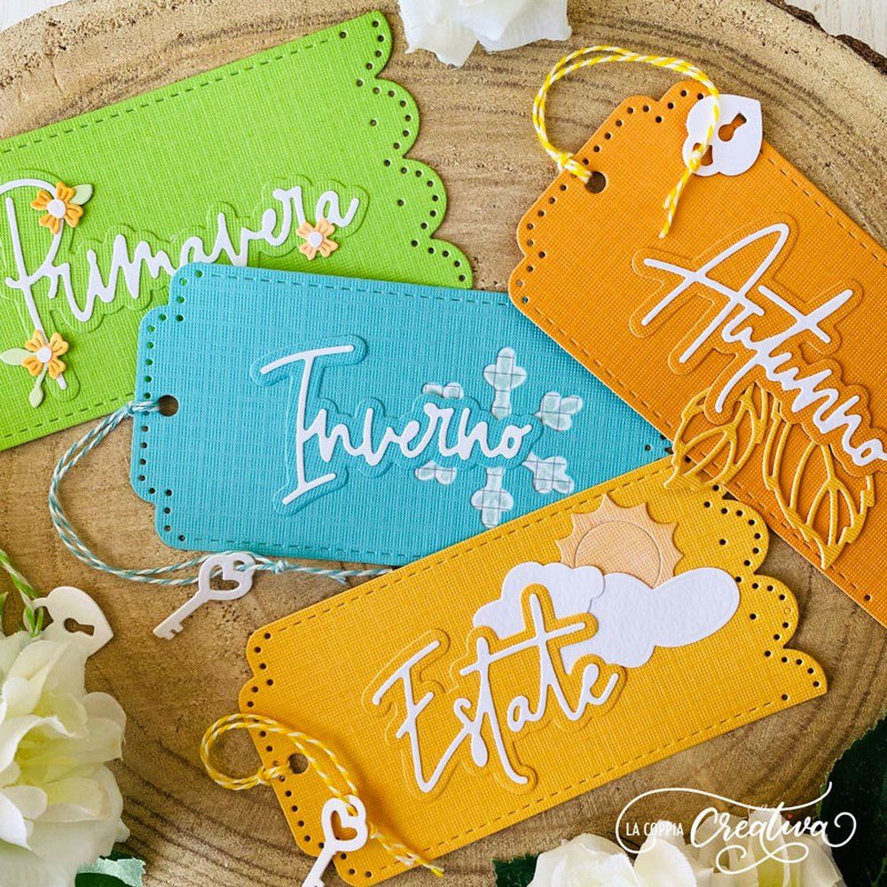 Fustelle metalliche Stagioni - Mondo Fai da Te