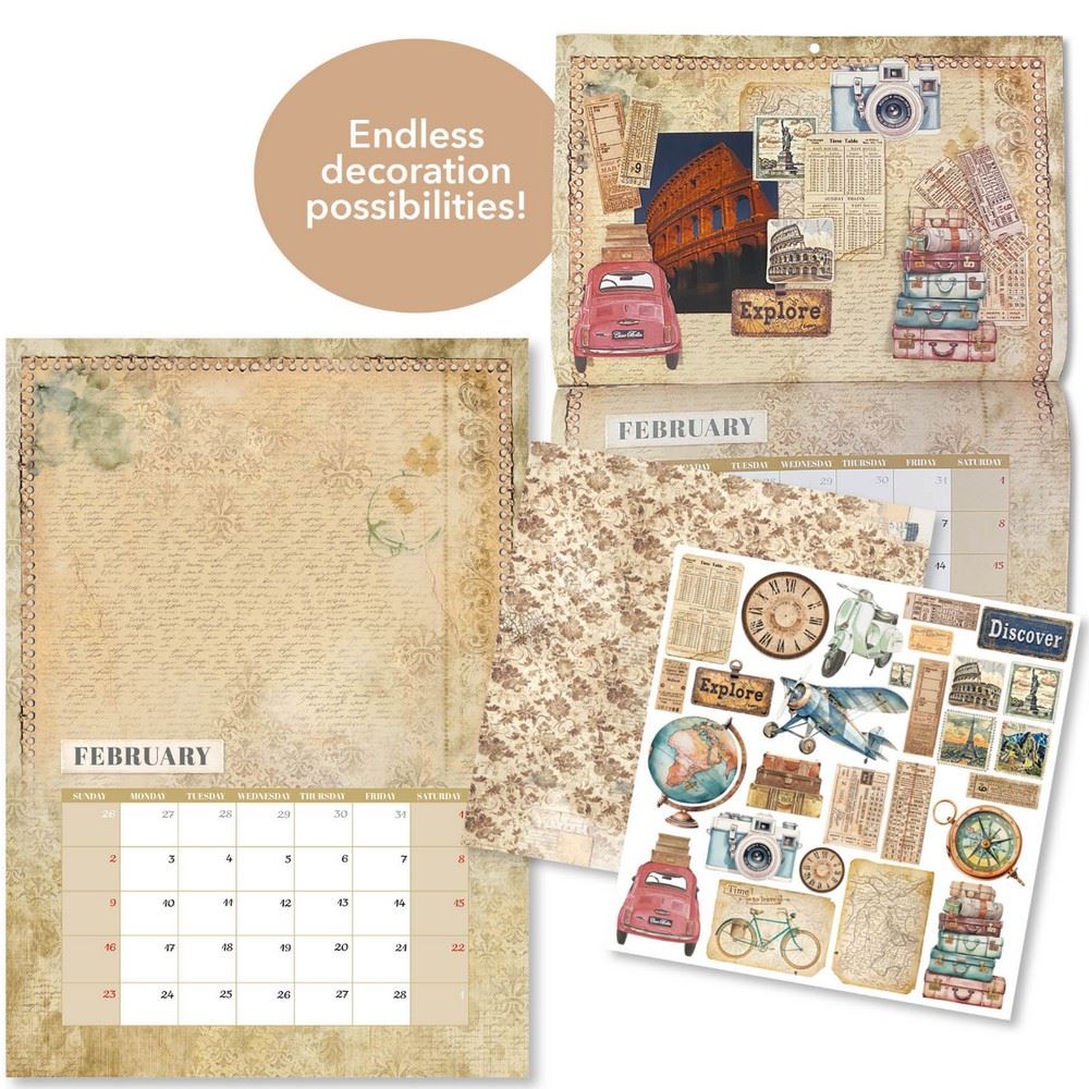 Kit Design Your way calendar 2025 - Mondo Fai da Te