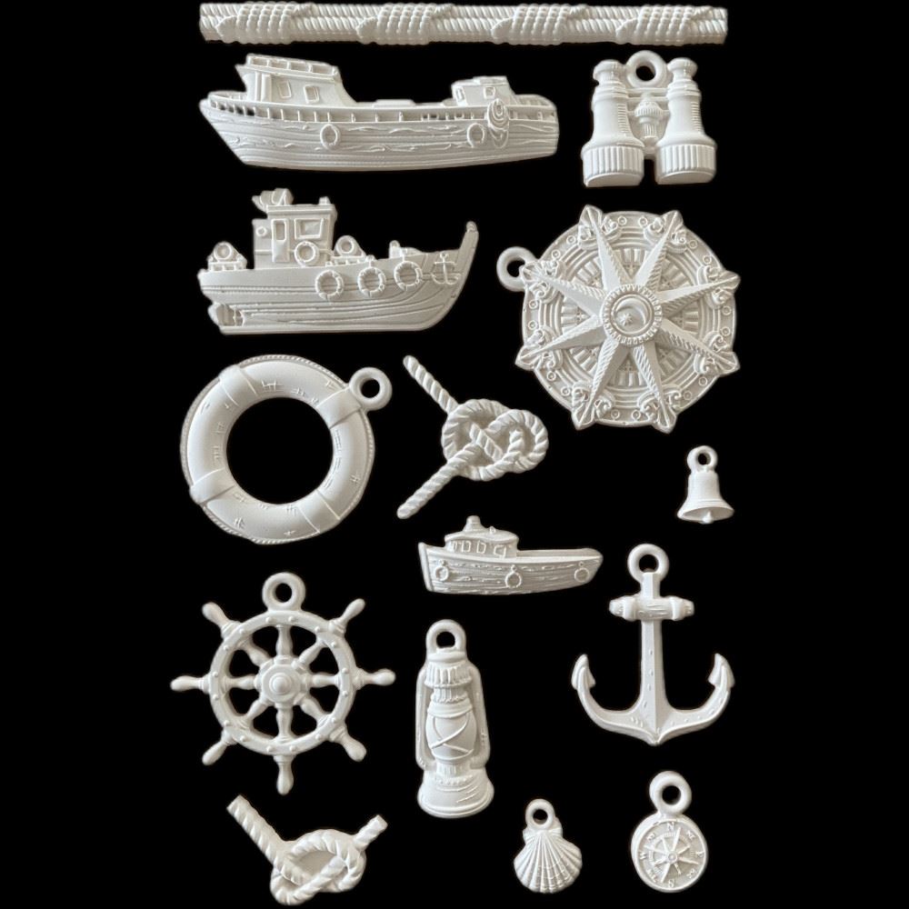 Kit gessetti Silent Sea Timone e Barche - Mondo Fai da Te