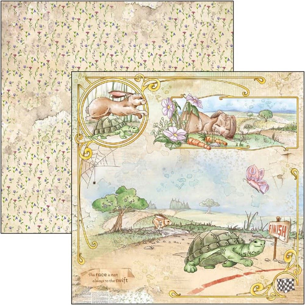 Paper Pad Aesop's Fables 15 x 15 - Mondo Fai da Te