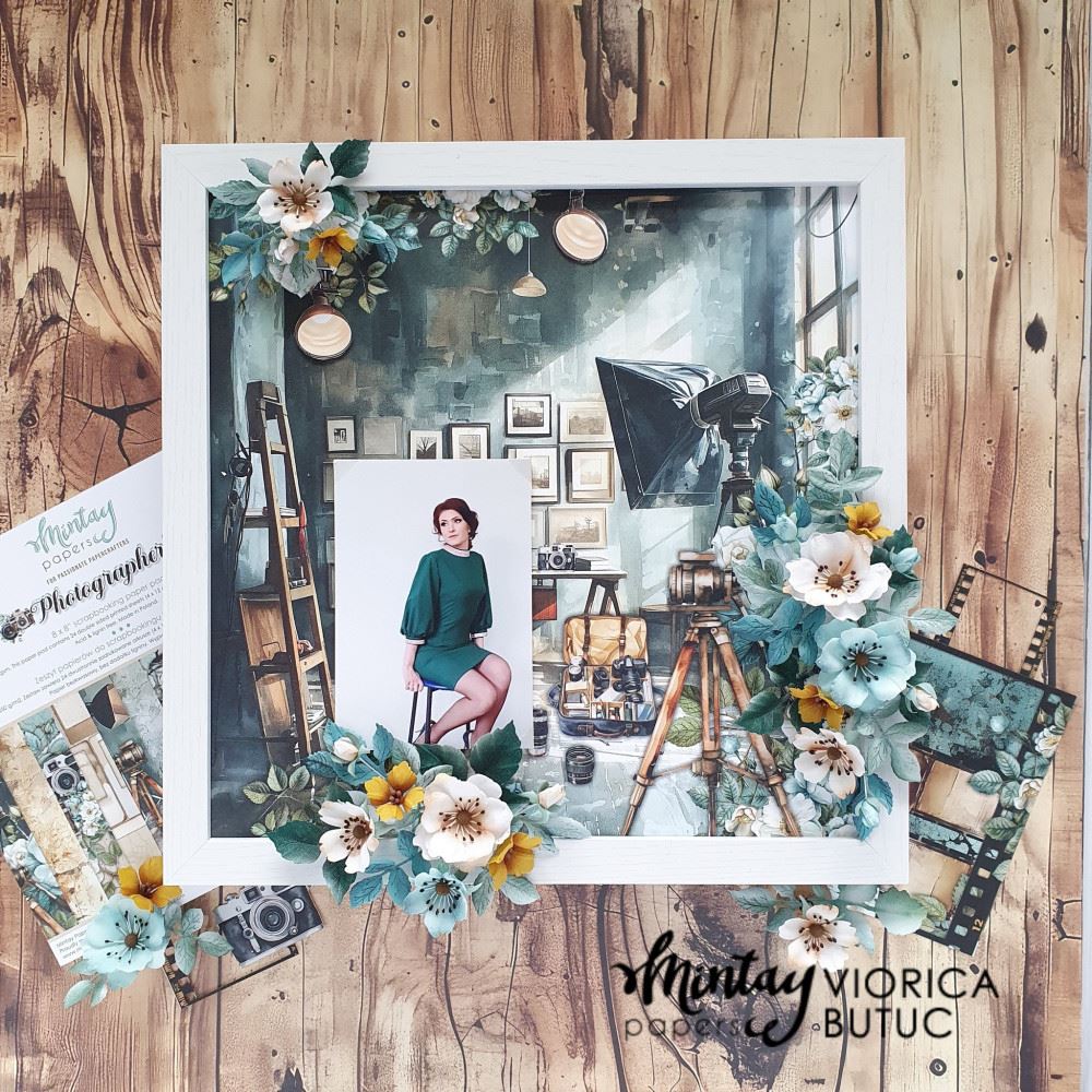Photographer Paper Stickers Elements - Mondo Fai da Te