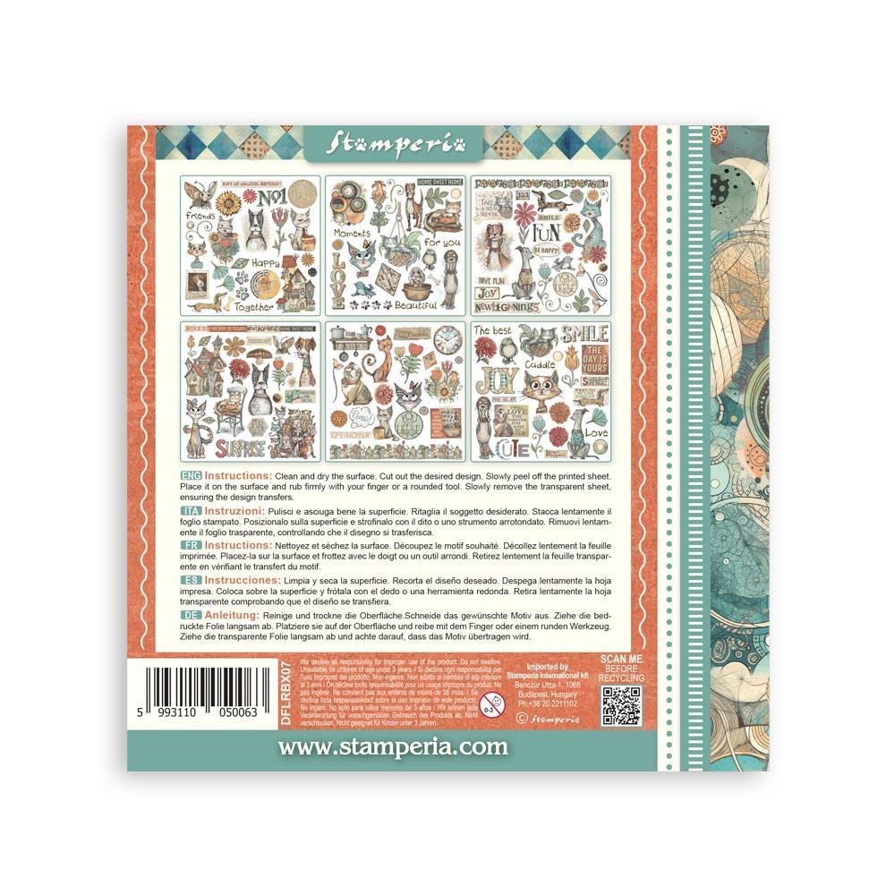 Rub On Kit Furry Friends - Mondo Fai da Te