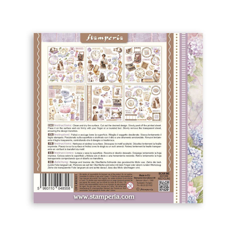 Rub On Kit Quiet Days - Mondo Fai da Te