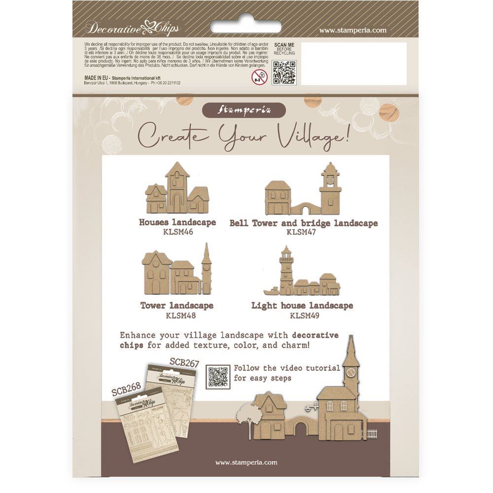 Sagoma Silent Sea Lighthouse Landscape in MDF - Mondo Fai da Te