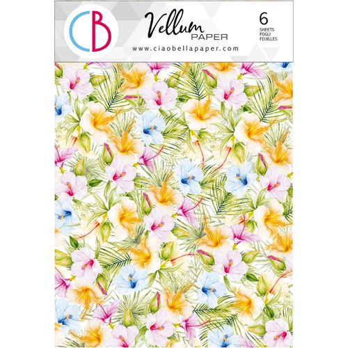 Set 6 Carte Vellum Indigo A4 - Mondo Fai da Te