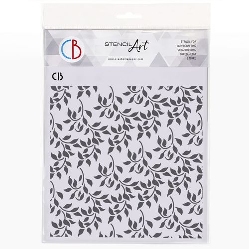 Texture Stencil Stained Glass Window - Mondo Fai da Te