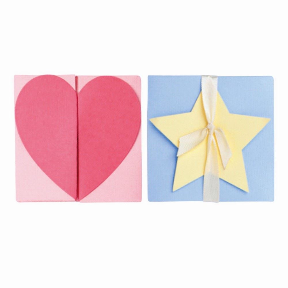 Thinlits Box Heart & Star Card - Mondo Fai da Te