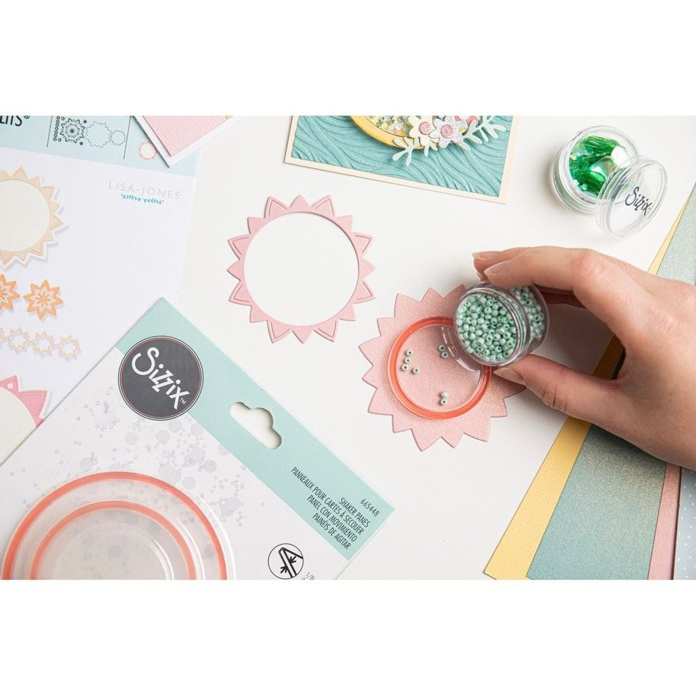 Thinlits Cornici e Bordi Geo Sizzix - Mondo Fai da Te