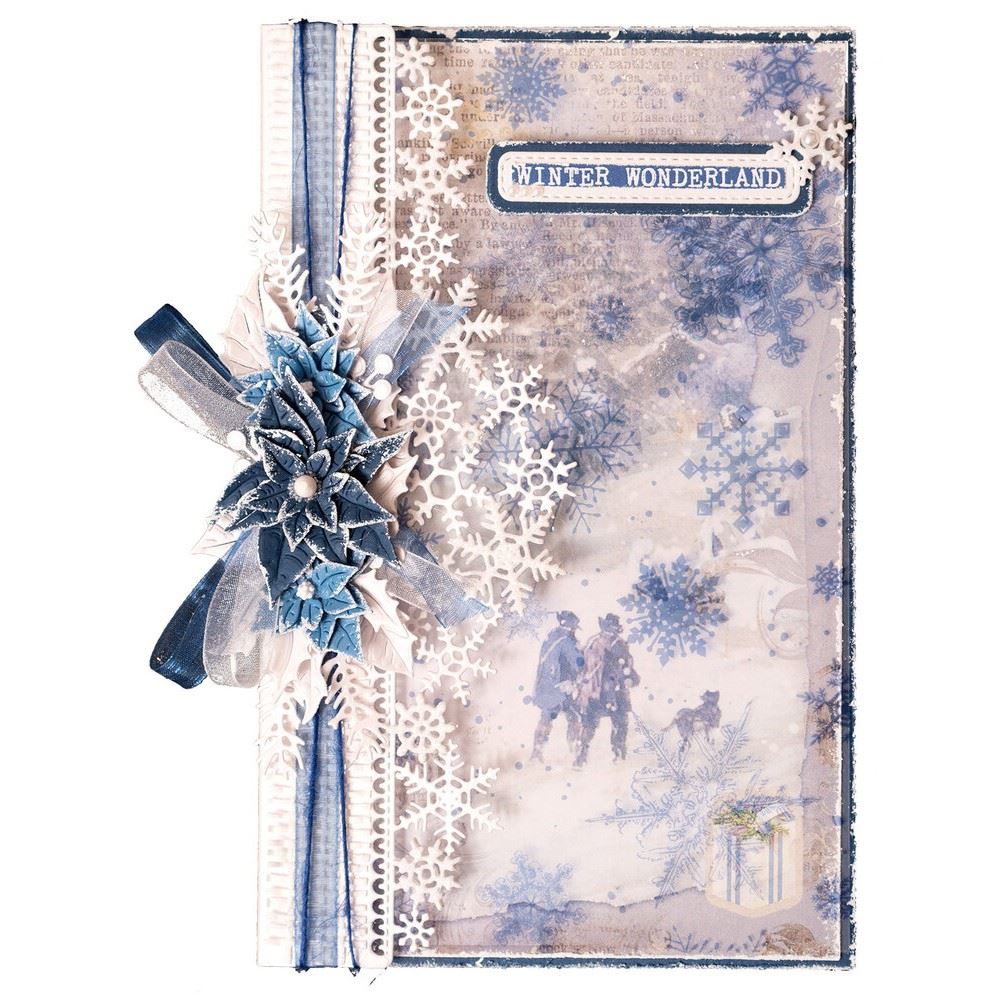 Thinlits Die Set Fiocchi di Neve e Stella di Natale - Mondo Fai da Te