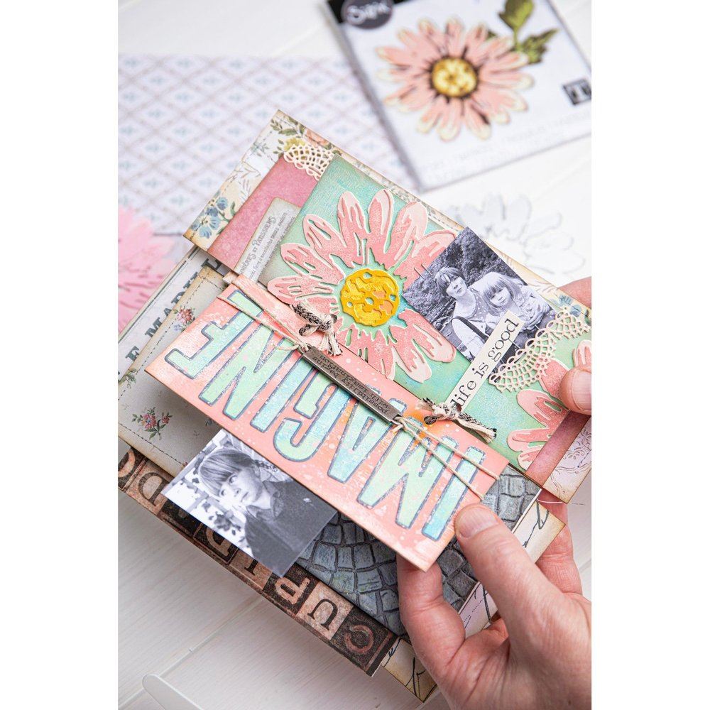 Thinlits Fiore Tim Holtz Sizzix - Mondo Fai da Te