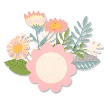 Thinlits Botanic Scene - Mondo Fai da Te