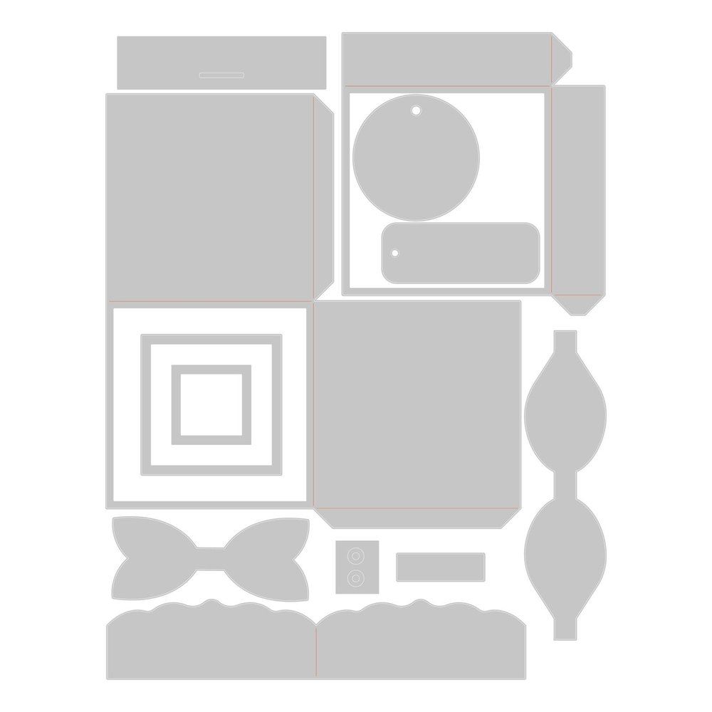 Thinlits Plus Scatola Classica Sizzix - Mondo Fai da Te