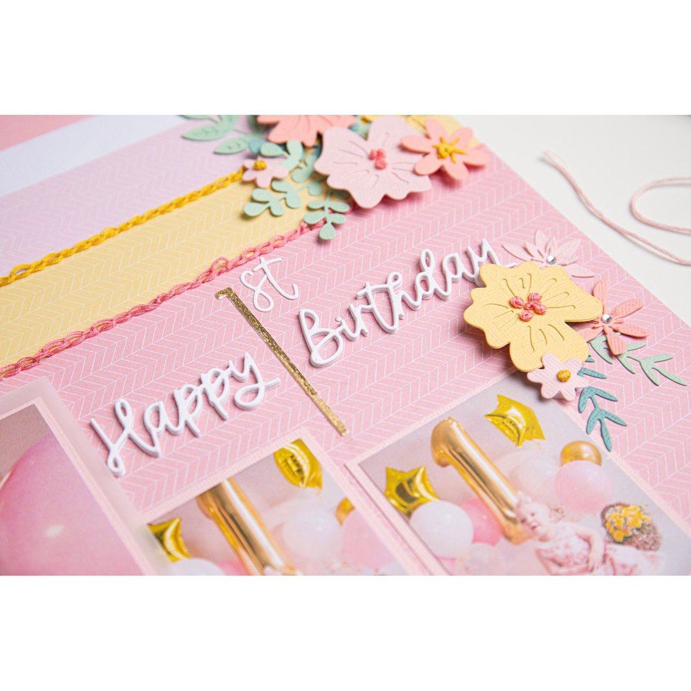 Thinlits Variety Sentiments Sizzix - Mondo Fai da Te