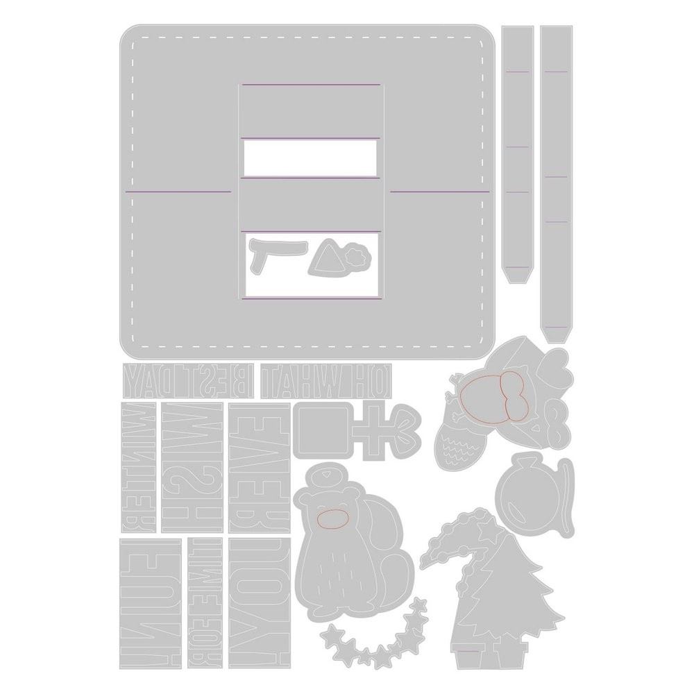 Thinlits Pop-Up Multifrase - Mondo Fai da Te