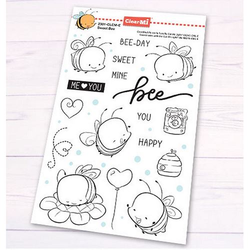 Timbri Clear-Mi Little Bee - Mondo Fai da Te