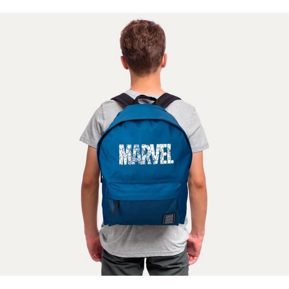 Zaino Marvel Blu Marino - Mondo Fai da Te